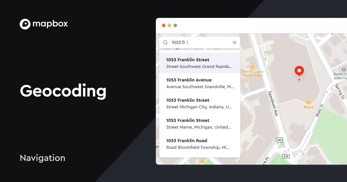 Geocoding - Free Address and Places Search | Mapbox